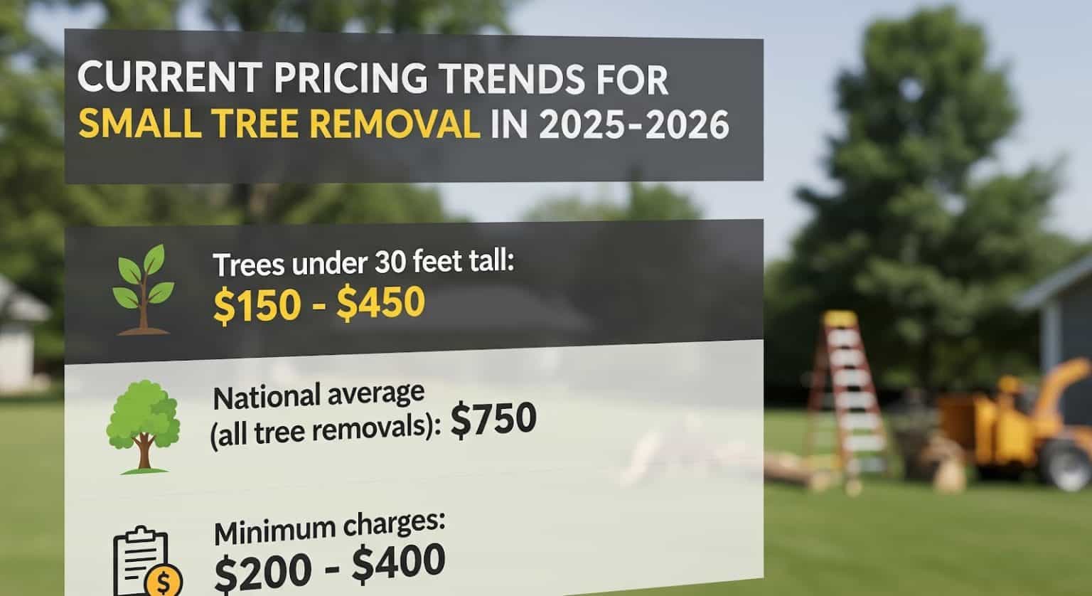 Understanding Minimum Charges for Small Tree Removal | Roubic Tree Service